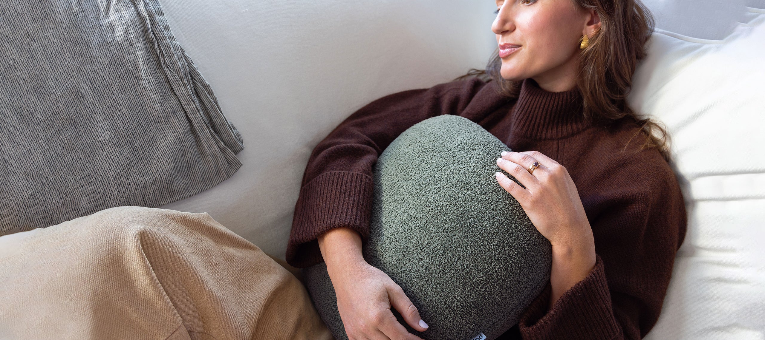 Quiet Mind Weighted Pillows | Hold it, Hug it, Quiet your mind