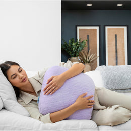 Lavender Weighted Pillow - Infused, Scented Relaxation Pillow – Quiet Mind